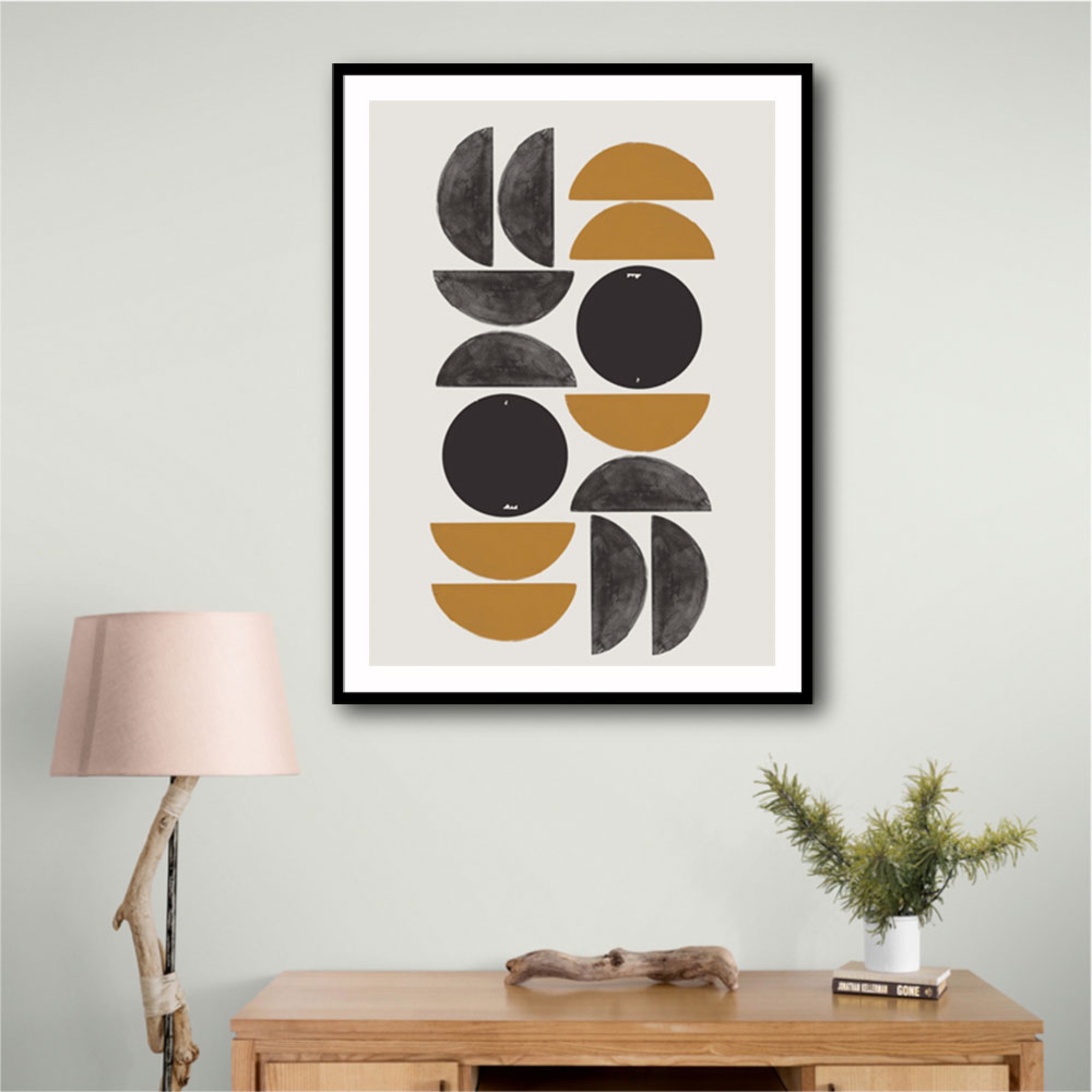 Retro Composition Wall Art